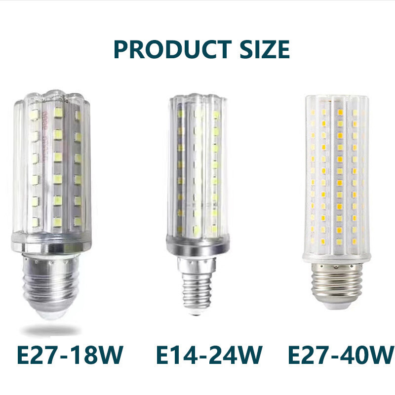 E14 E27 Super Bright Led Bulb LED Corn Lamp 220v Highlight Led Light Bedroom Living Room ...