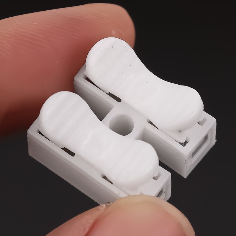 20Pcs Self-locking Push Electrical Cable Terminals CH2 Quick Splice ...