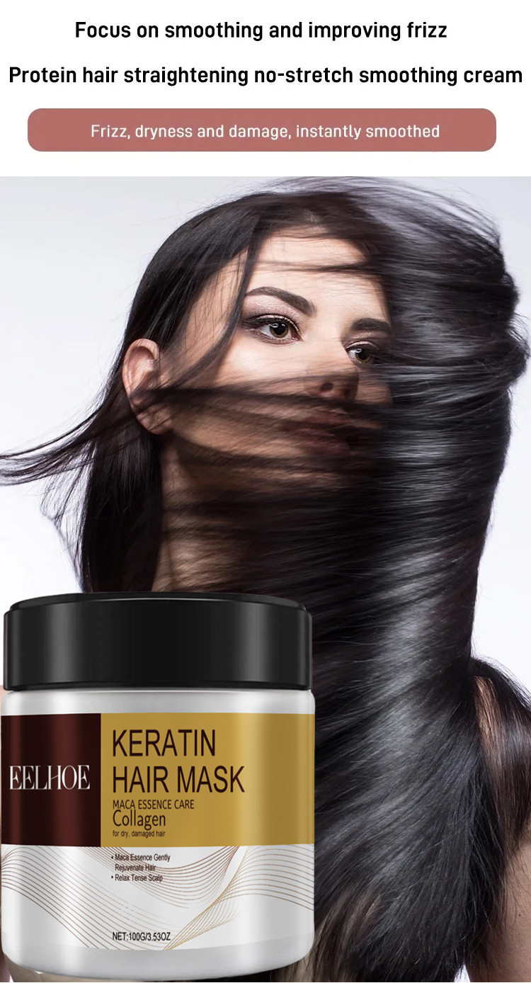 Repair Collagen Hair Mask Deep Repair Hair Mask Nourishing and ...