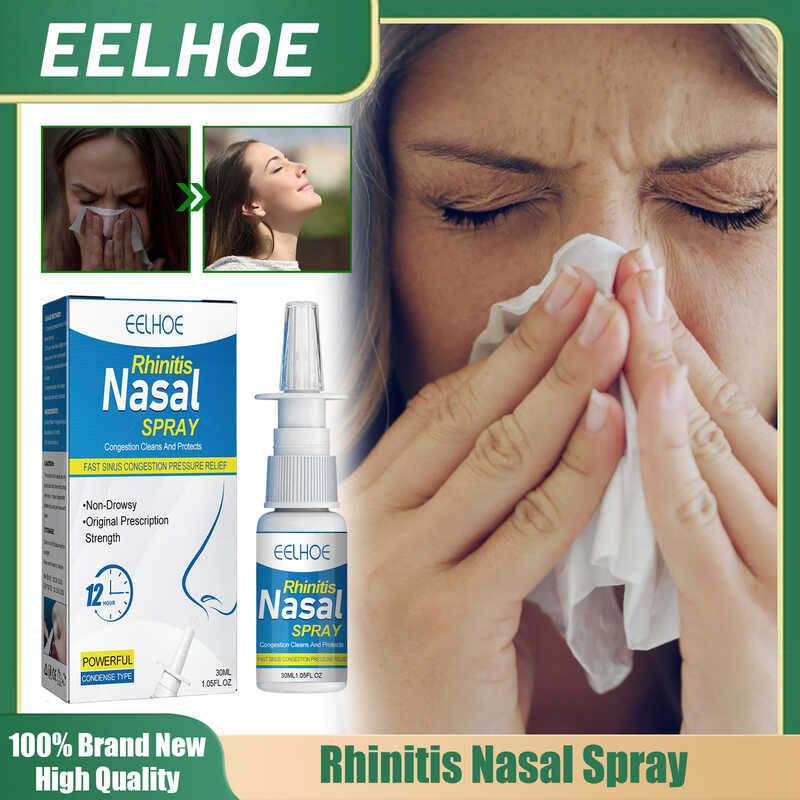 Rhinitis Nasal Spray Treatment Nasal Congestion Itchy Sneeze Prevent ...