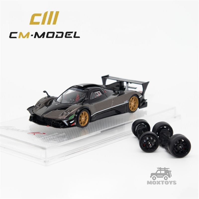 CM MODEL 1:64 Pagani Zonda R Evolution Track Version Copper Grey ...