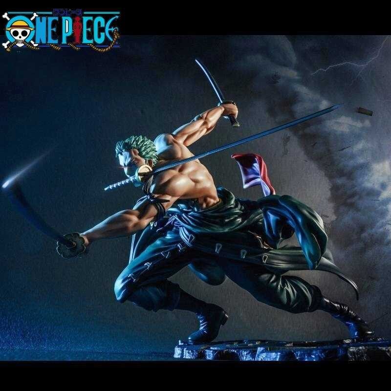 21Cm One Piece Anime Character Tatlong Libong Solon Tatlong Kutsilyo ...