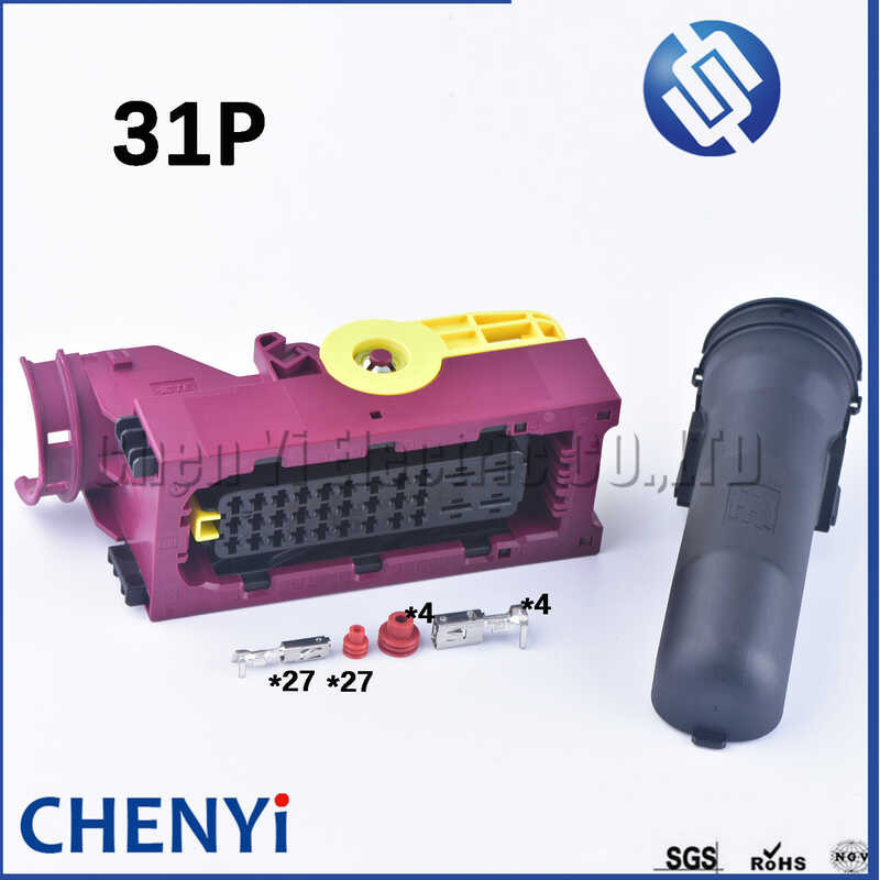 TE AMP Tyco 31 Pin Original Female Automotive Urea Pump Computer Board ...