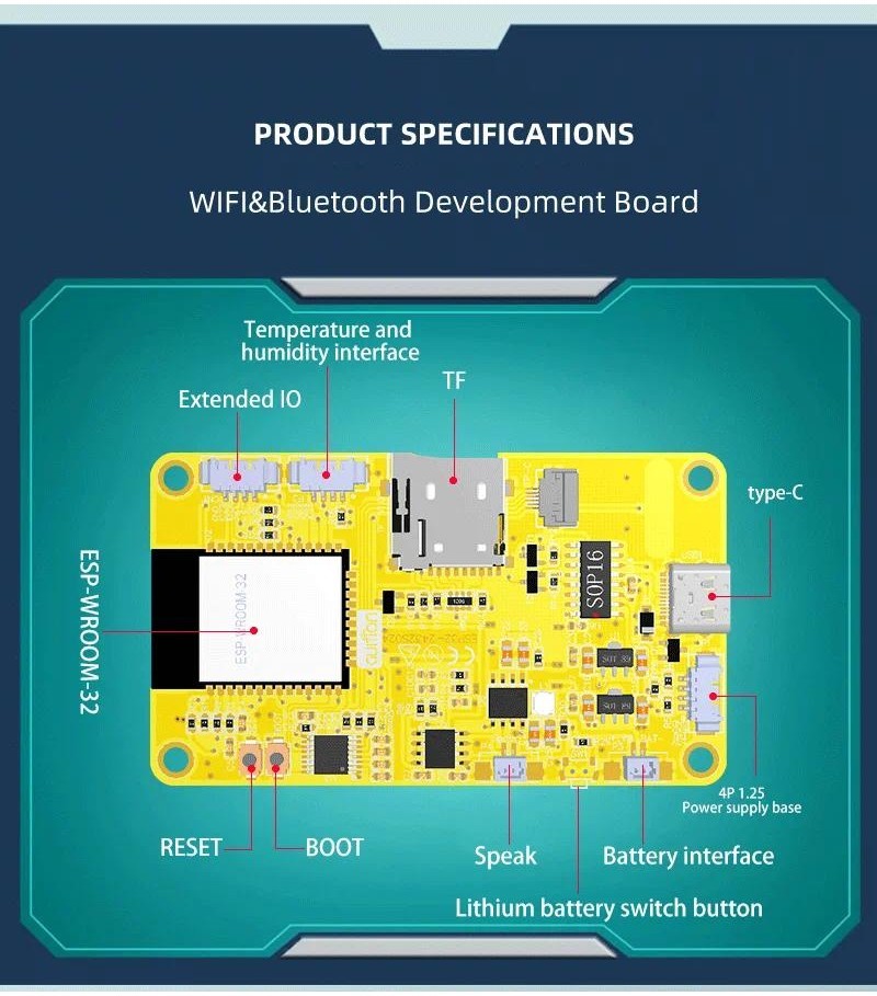 ESP32 Arduino LVGL WIFI&Bluetooth Development Board 2.4 " 240*320 Smart ...