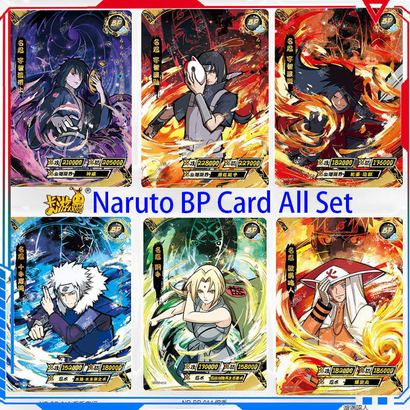 Kayou Hinata Uchiha Madara BP Obito Cards Gaara AR Naruto Anime Role ...