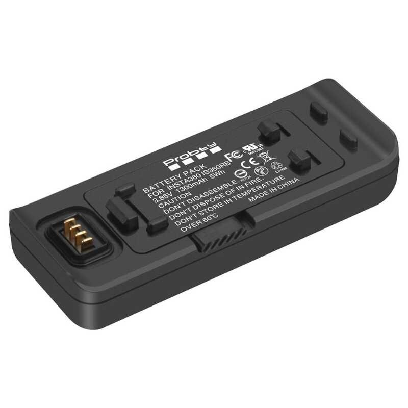 NEW 1300Mah Insta 360 R Lithium Battery Base Microtype-C Port Dual ...