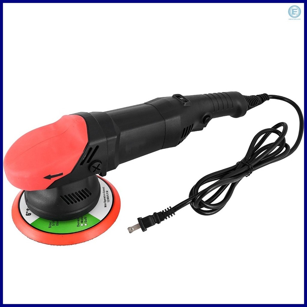 6'' Variable Speed Polisher Dual-Action Random Orbital Kit 950W 2000 ...