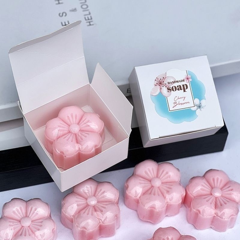 Sweet and romantic cherry blossom handmade soap for girls' bathroom ...