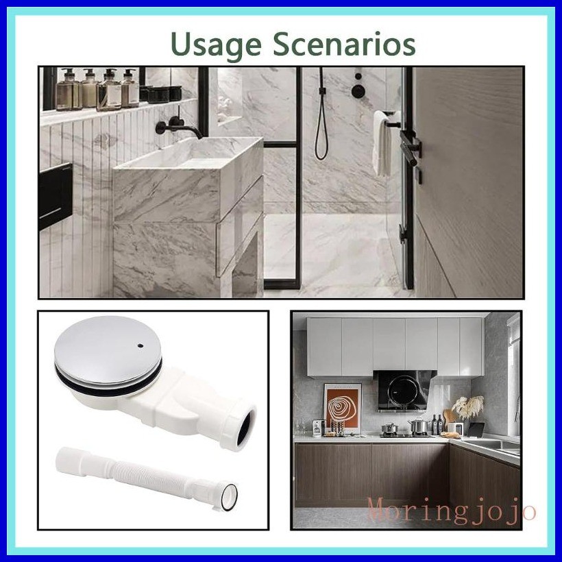JoJo Shower Tray Waste Drain Trap Low Profiles Shower Waste Trap Side ...