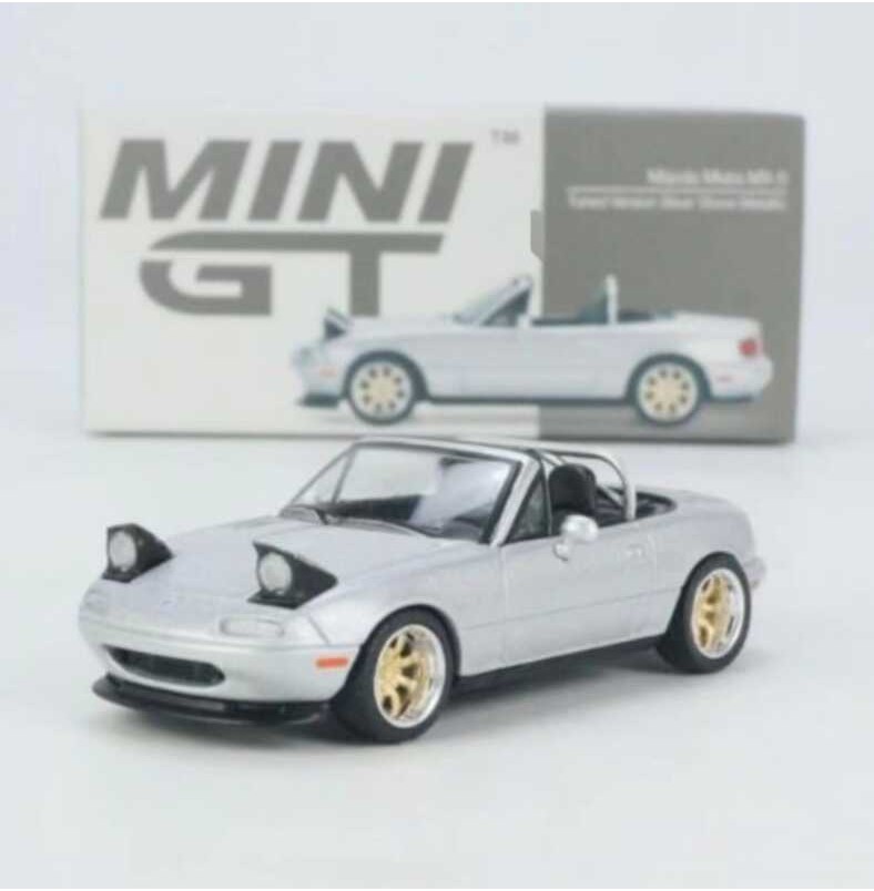 MINI GT 1:64 Scale Mazda Miata MX-5 Eunos Roadster Alloy Car Model ...