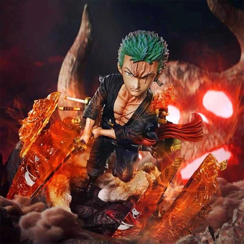 Isang Piece Anime Figure G5 Vin Sanji Bind Up Roronoa Zoro Luffy Manga ...