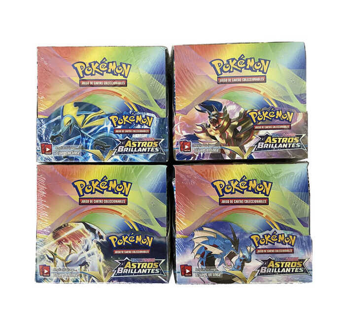 360 New Pokemon Cards Pocket Monster Collection Card Bag Spanish TCG ...