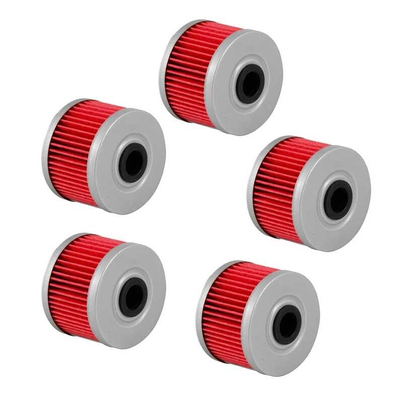 5Set Motorcycle Oil Filter para sa HONDA CBR300R 2015 2016 CBX 250 ...
