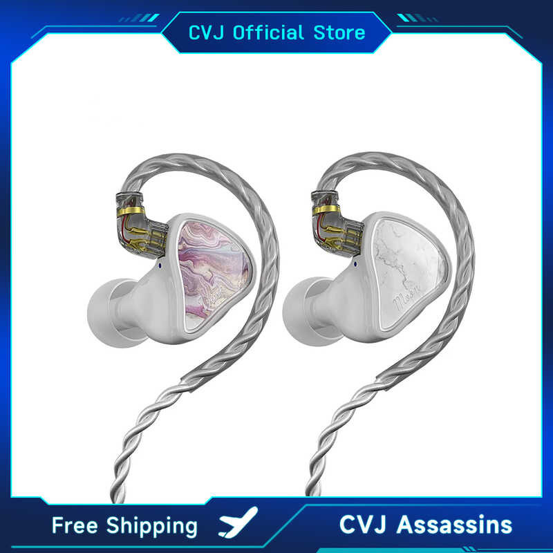 576 CVJ Karaoke Resin High Fidelity Earphones, Graves Cable Earphones ...