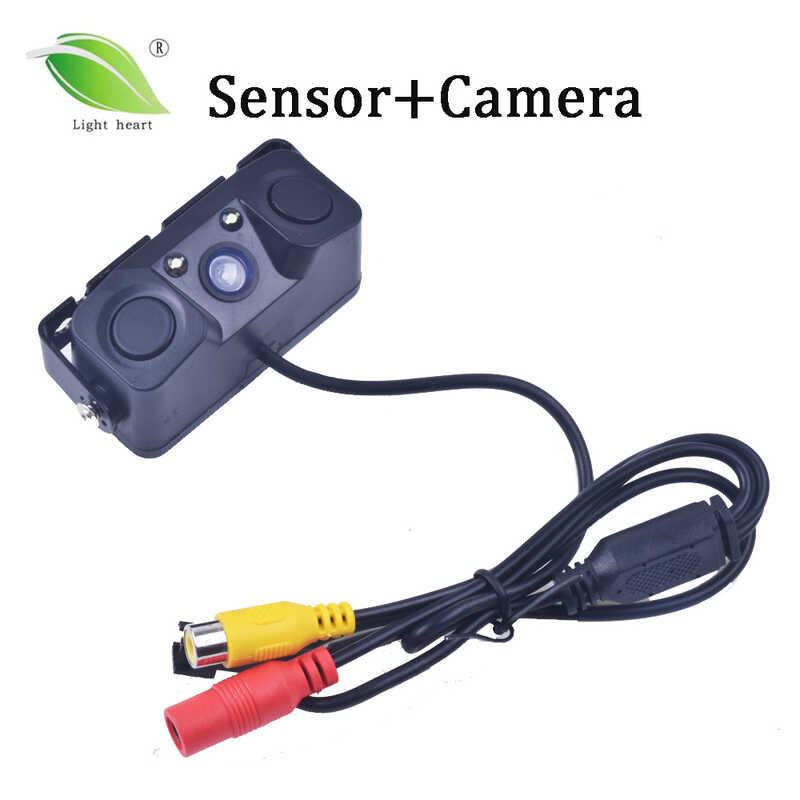 New Car Video Parking Camera Sensor Rear view camera + 2 Sensors ...
