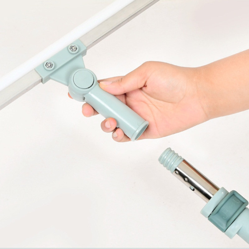 Glass Floor Wiper Rubber Blade Telescopic Rod Scrape Floor Window Wiper ...