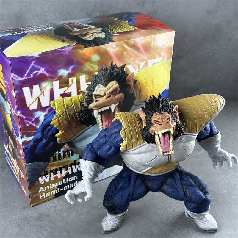 30CM Dragon Ball Vegeta Monkey 2nd Generation Gorilla Super Large Gold ...