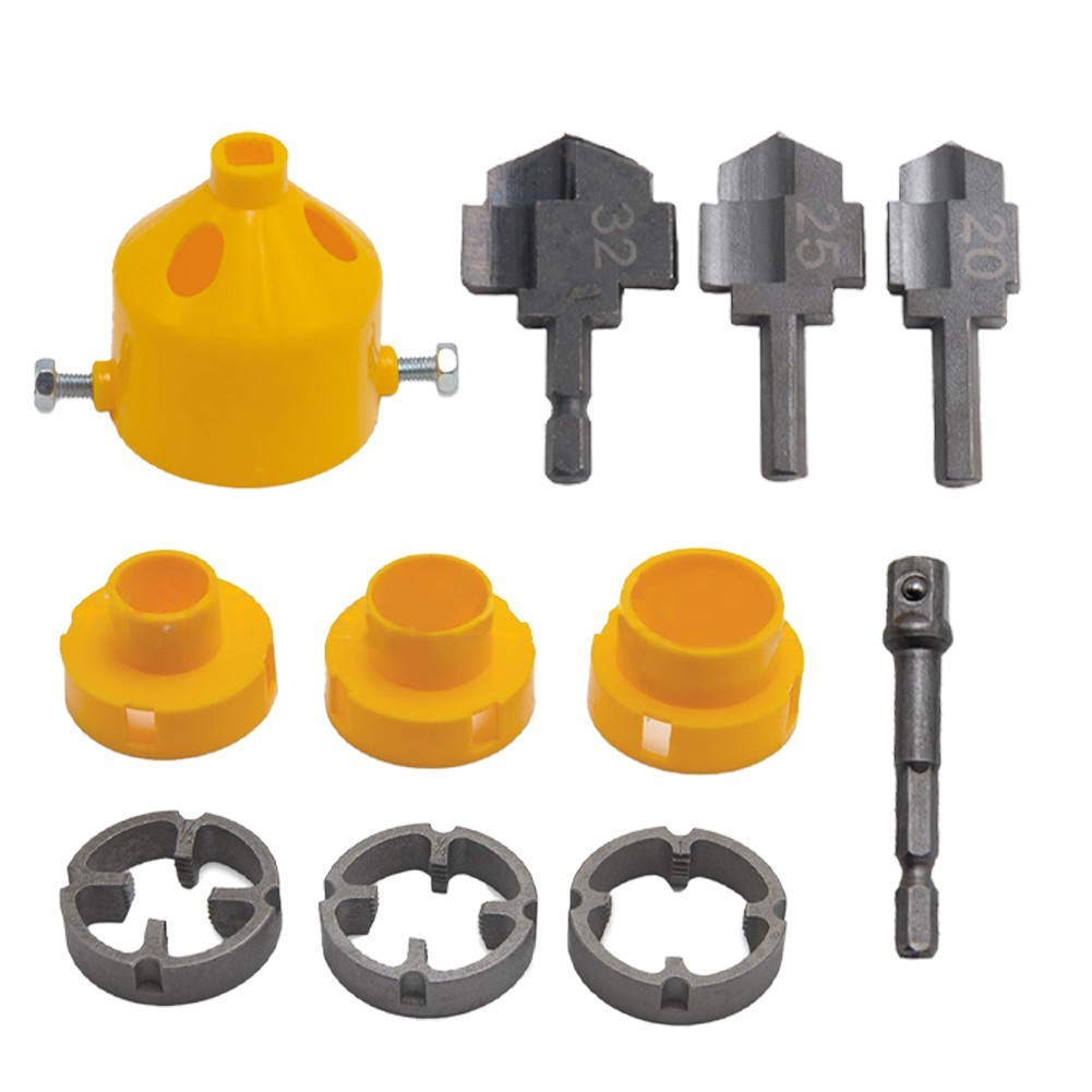 PPR Drill Bit with PVC Pipe Threader Water Pipe Expansion Drill Punch ... PPR Drill Bit with PVC Pipe Threader Water Pipe Expansion Drill Punch ...