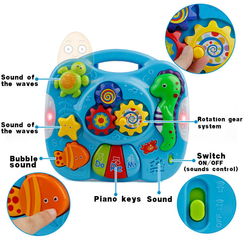 Music Table Baby Toys Learning Hine Educational Toy Music Learning ...