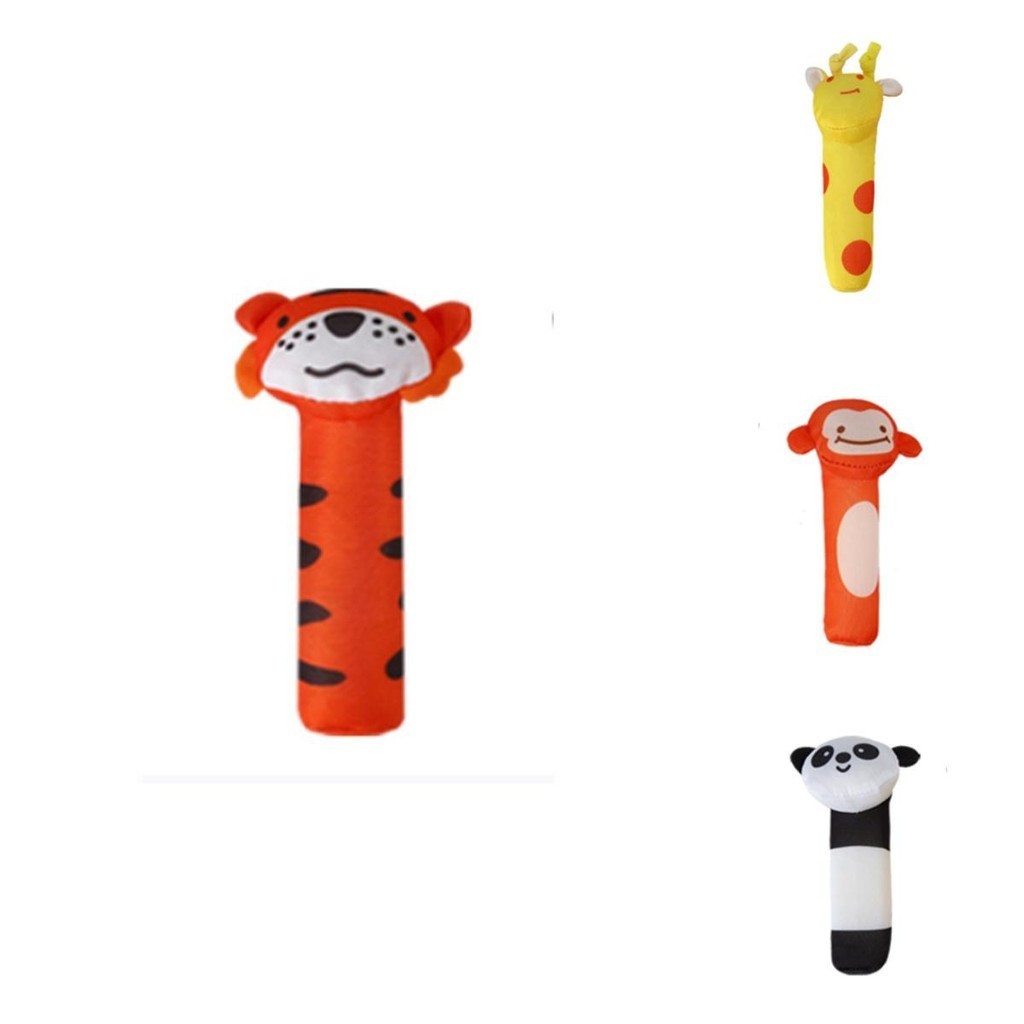Interactive And Educational Animal Bell Rattle For Tactile And Visual ...