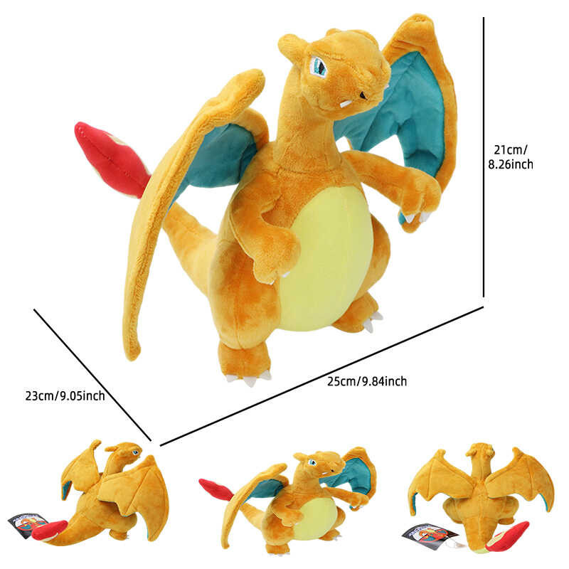Plush Toys Shiny Charizard Mega Rayquaza Charizard Stuffed Animals For ...