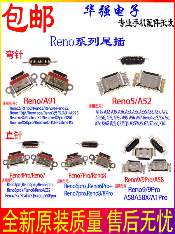 Reno 2 3 4 5 6 7 8 pro 10倍 RenoZ Ace2 Z 元气 pro+尾插 | Shopee Philippines