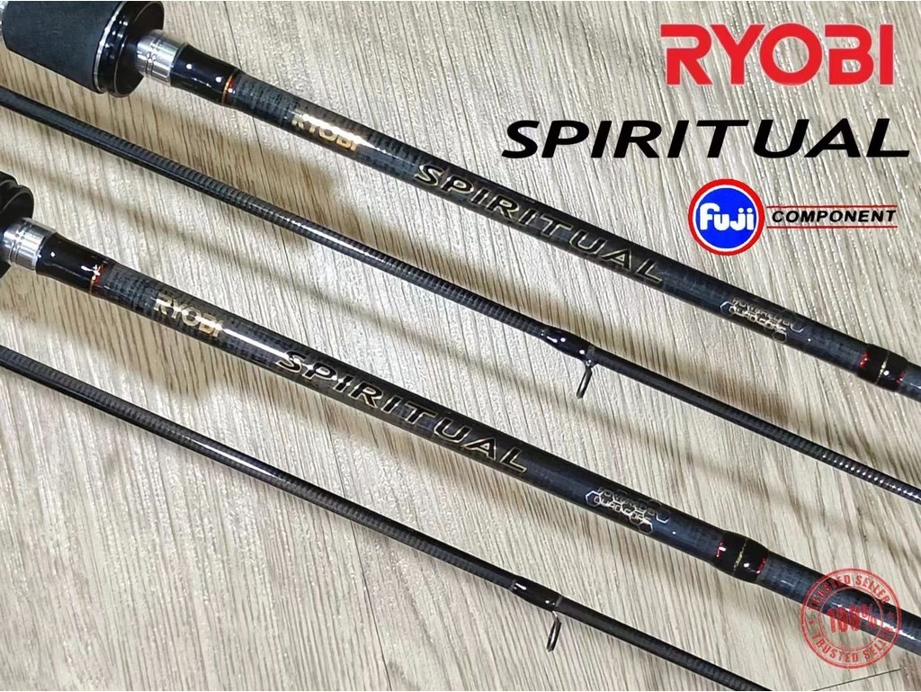 RYOBI SPIRITUAL SPINNING FISHING ROD (FUJI RING) | Shopee Philippines