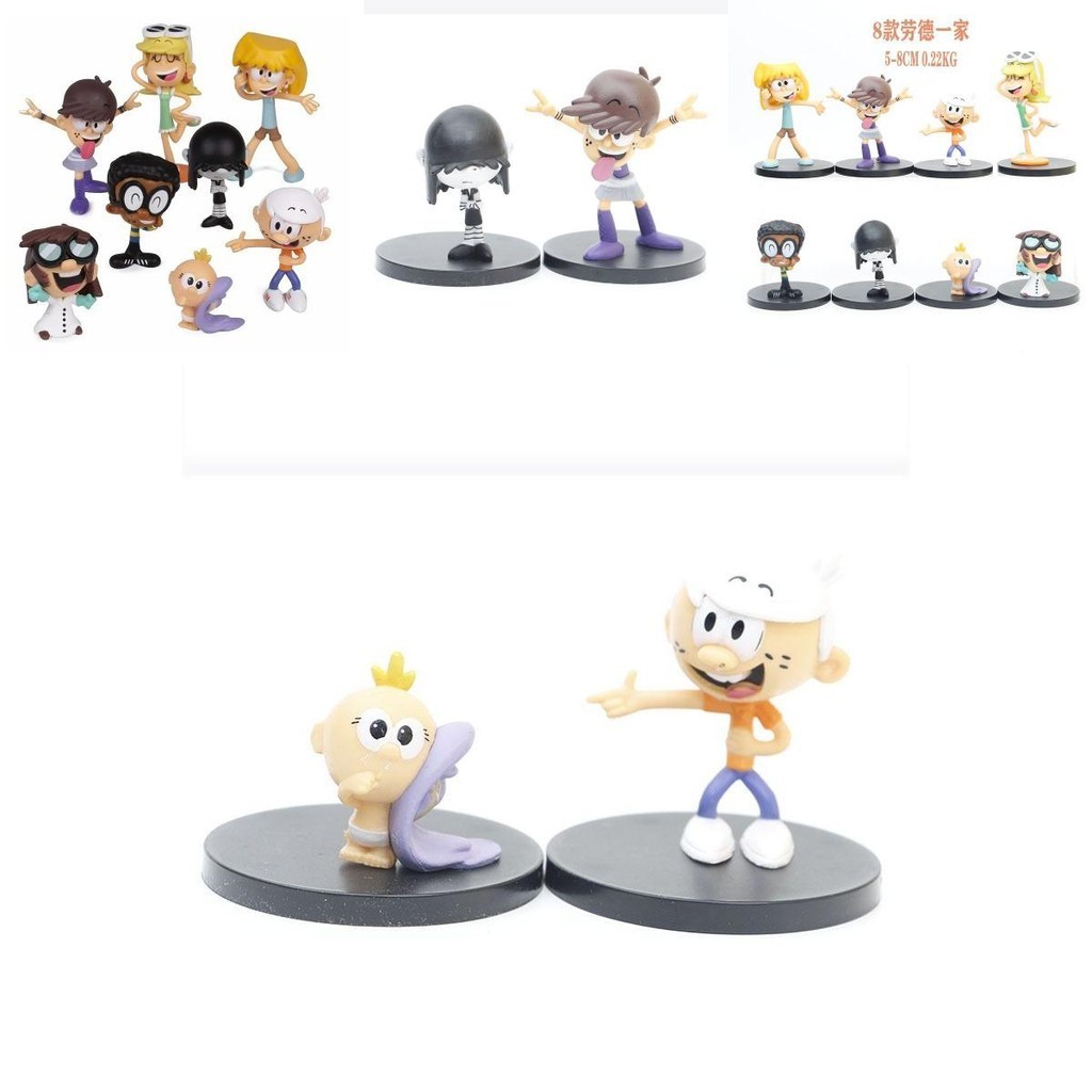 The Loud House Figure Set Colorful Toys For Children And Room ...