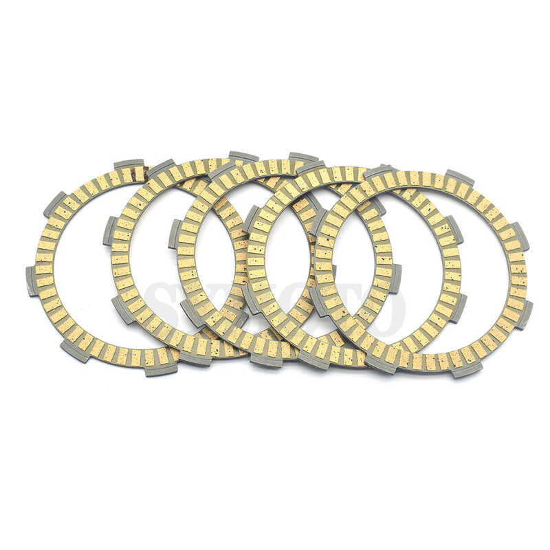 5 pcs Motorcycle Friction Clutch plates disc Kit For Yamaha YZF-R125 ...