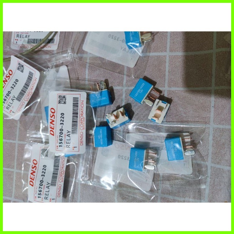 Denso Blue Relay Universal 12V 4 Legs AC Relay Toyota Honda Suzuki ...