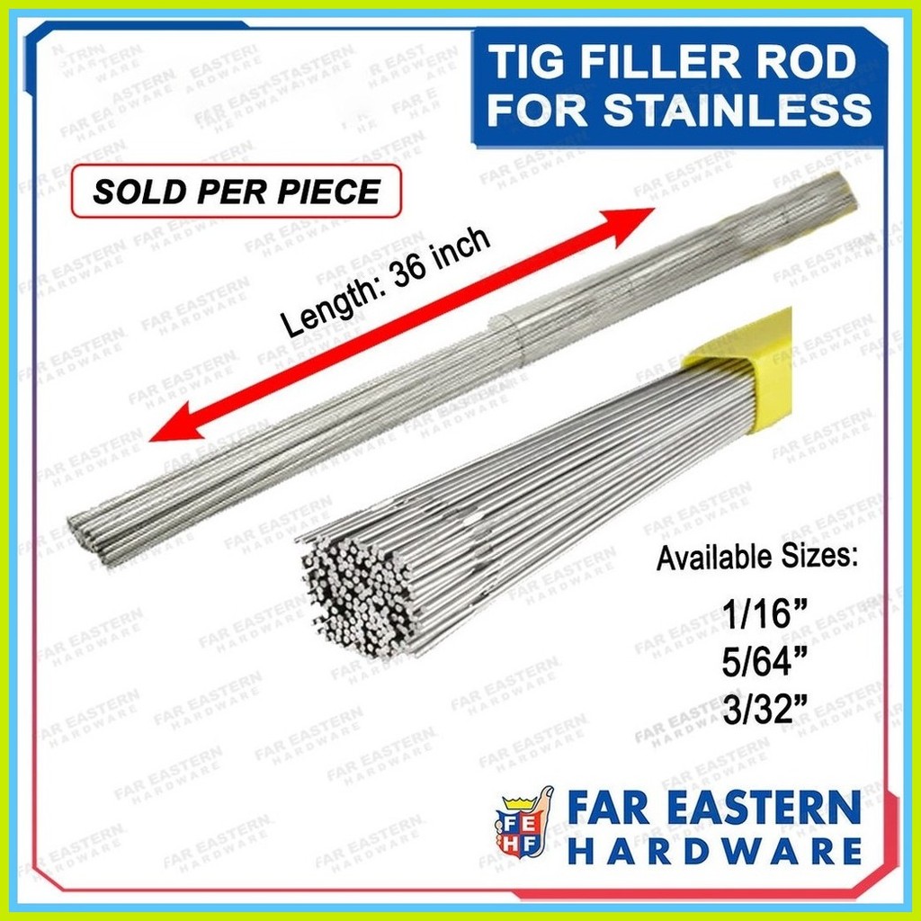 ♀ ☽ Tig Filler Rod for Stainless Welding Rod 1/16" | 5/64" | 3/32 ...