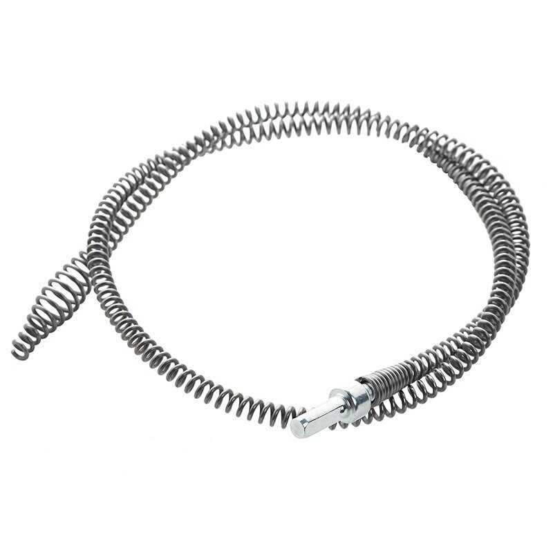 2M Manganese Steel Spring Pipe Drain Cleaner Dredging Flexible Sewer ...