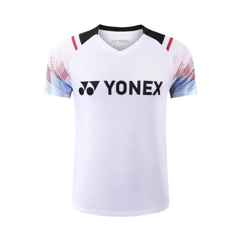 Yonex badminton suits men's tops short-sleeved quick-drying breathable ...