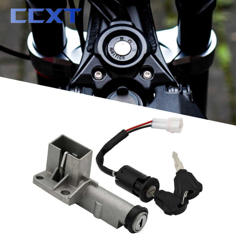 Electric Motorcycles Battery Box Lock Lgnition Switch Lock Key Set For ...