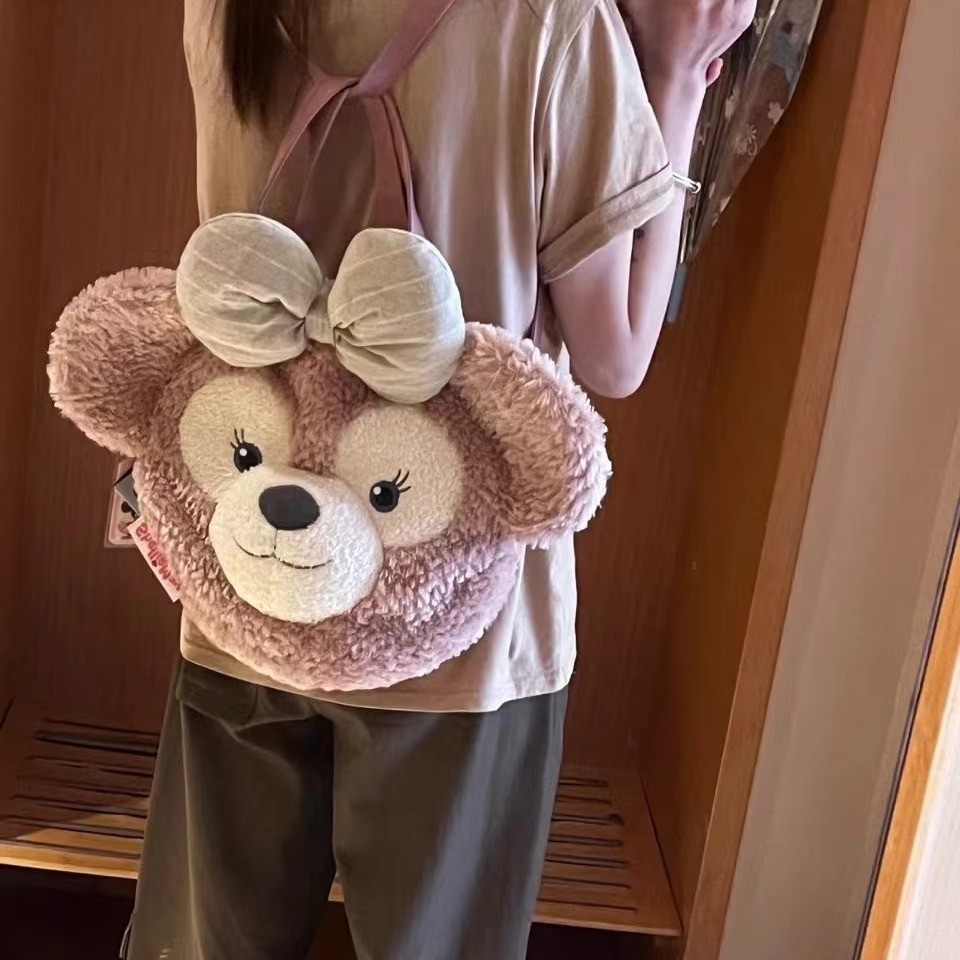 ShellieMay Doll Bag Lolita JK Versatile Duffy Cartoon Plush Handbag ...