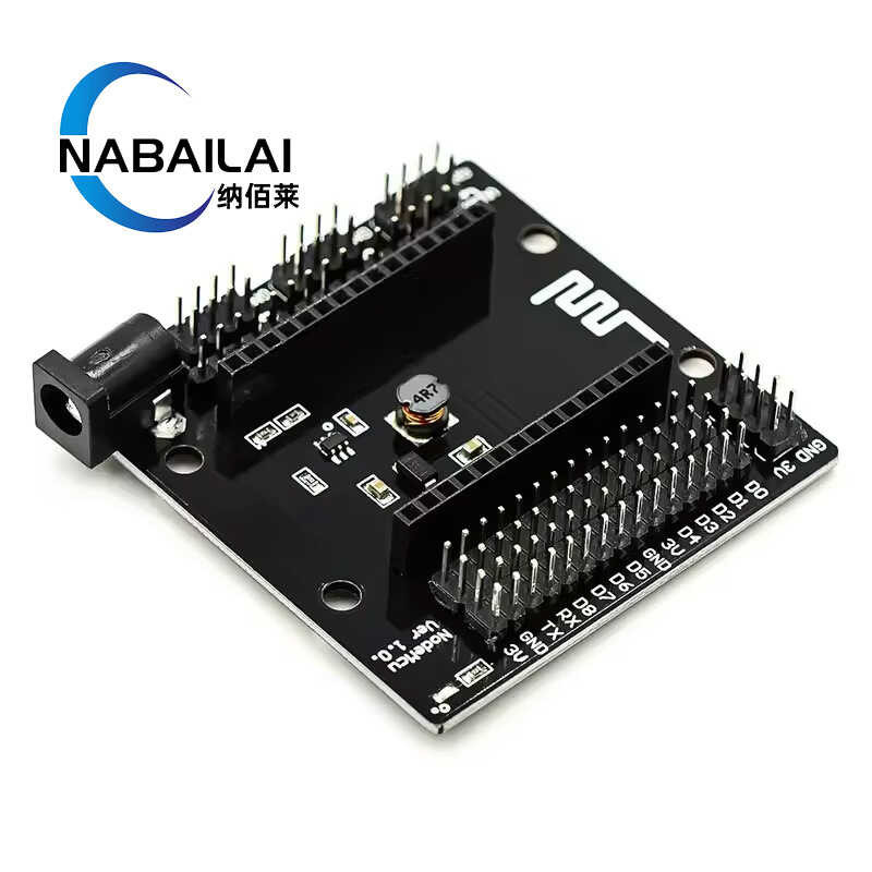 NodeMCU Base Board NodeMCU Lua WIFI Development Board ESP8266 Wireless Serial Port Expansion ...