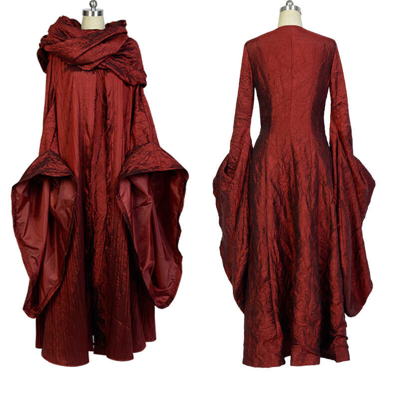 Quan You Mei Li Shan Zhuo Red Robe Female Cosplay Costume Female Ice ...