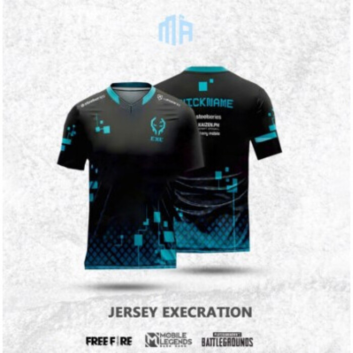 Jersey Gaming team EXECRATION MOBILE LEGEND MSC CHAMPION Full print ...