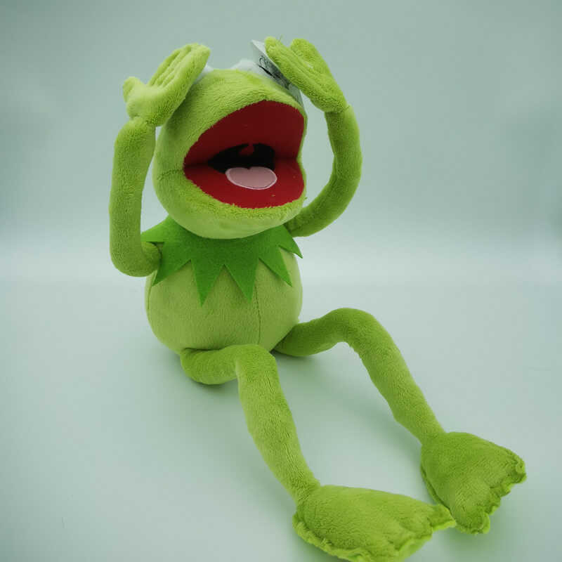 Libreng Pagpapadala 45Cm Cartoon Ang Mga Muppets KERMIT FROG Plush Mga ...