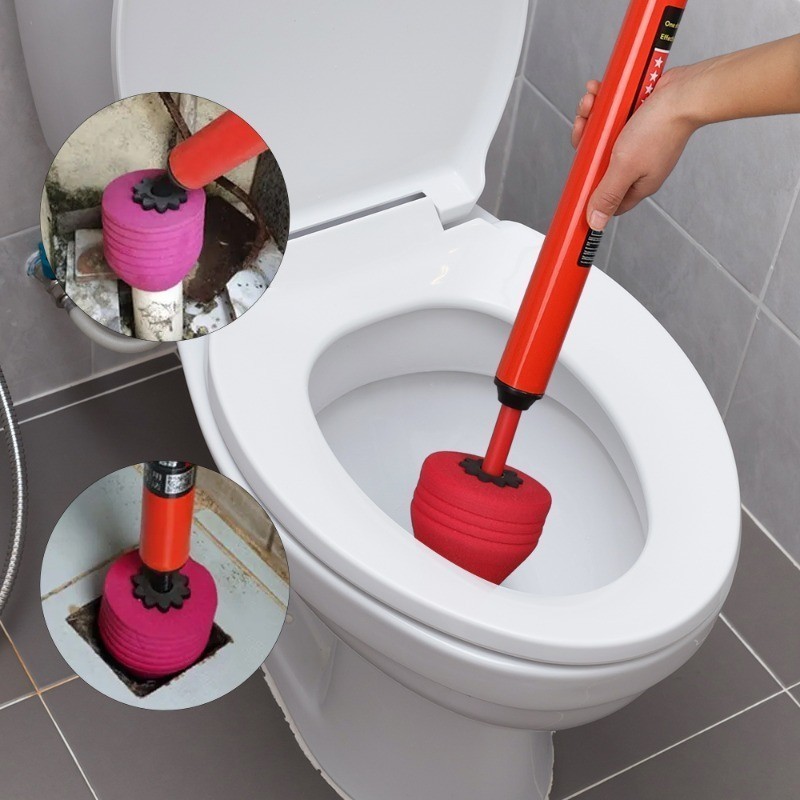 High Pressure Toilet Commode Resilience Unblock Sink Sewer Pipe Anti ...