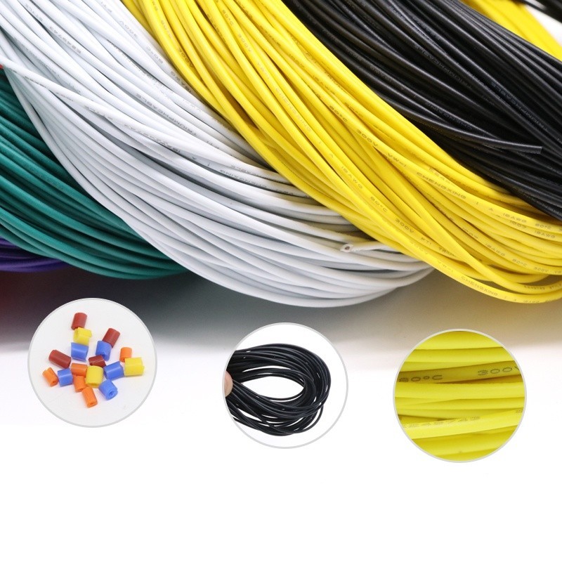 10 Meters UL1007 Electronic Wire 30AWG 28 AWG 26 AWG 24AWG 22AWG ...