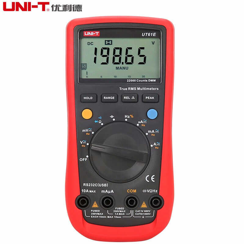Uni-T Ut61a/Ut61b/Ut61c/Ut61d/Ut61e Modern Digital Multimeter True RMS Auto Range NCV CAP RES ...