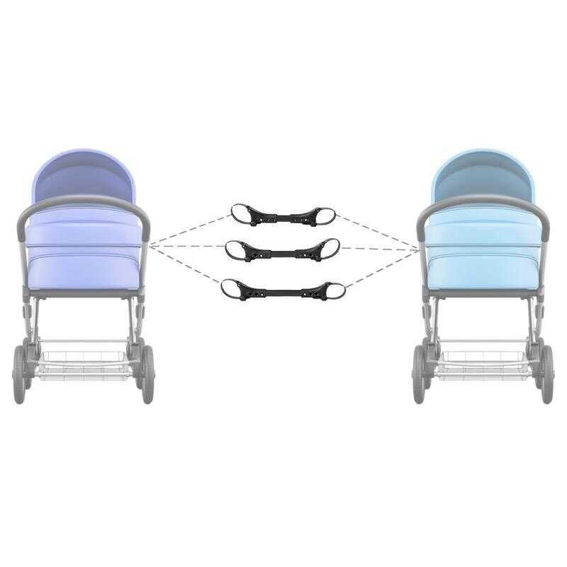 Twin Stroller Connectors Infant Cart Secure Straps - Universal Joints ...