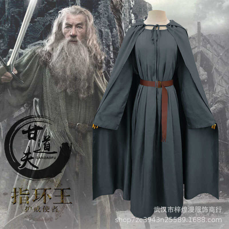 Gandalf, the Wizard of the Rings, the Hobbit, cosplay costume, cloak ...