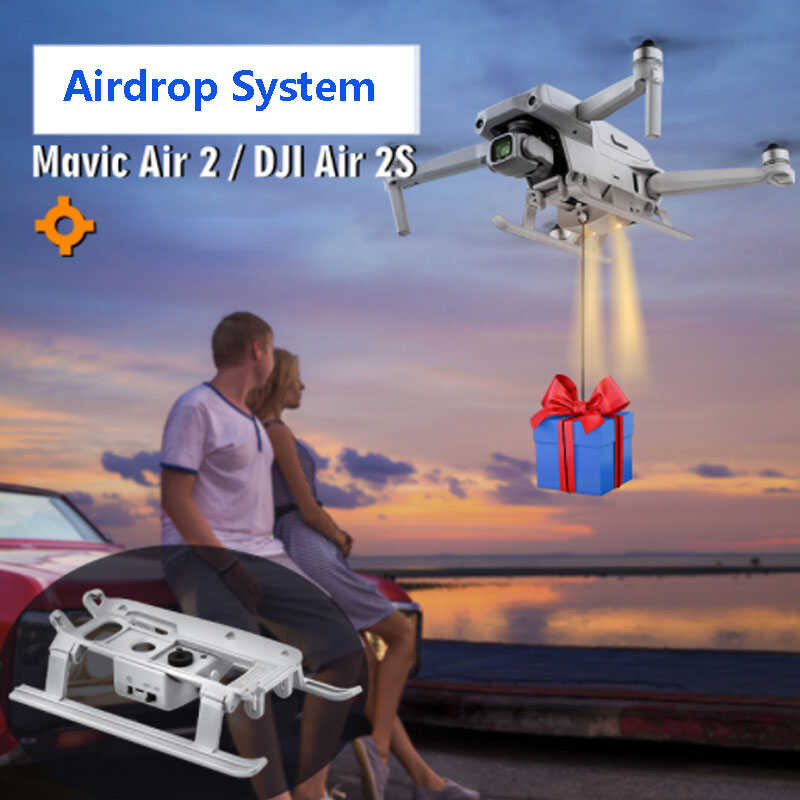 Para sa DJI Air 2S/Mavic Air 2 Drone Airdrop System Wedding Proposal Thrower Transport Device na ...