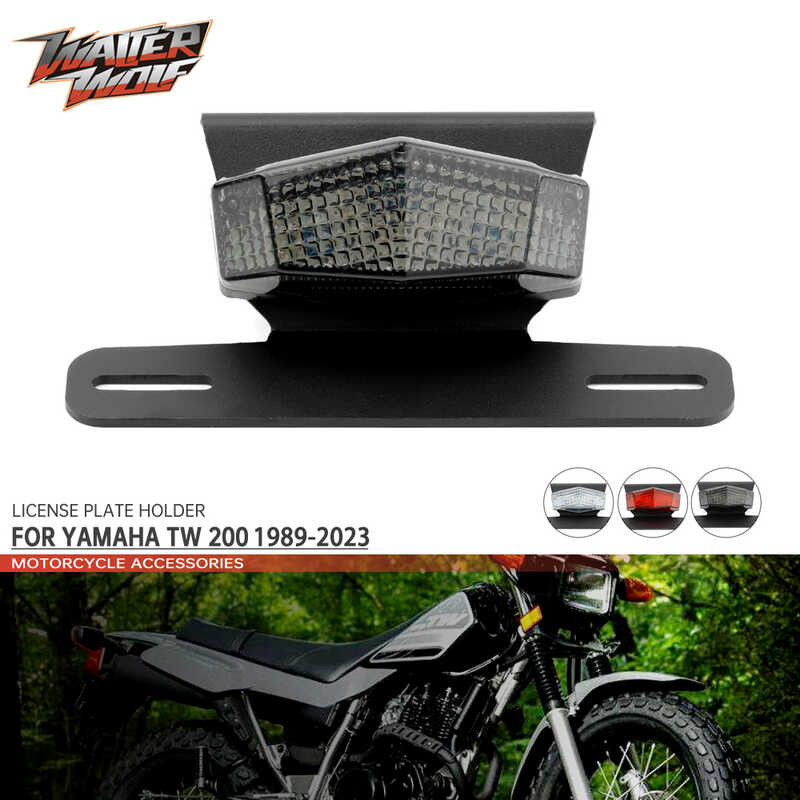 Maikling may-ari ng Lisensya ng Plate Para sa YAMAHA TW 200 TW200 1989 ...