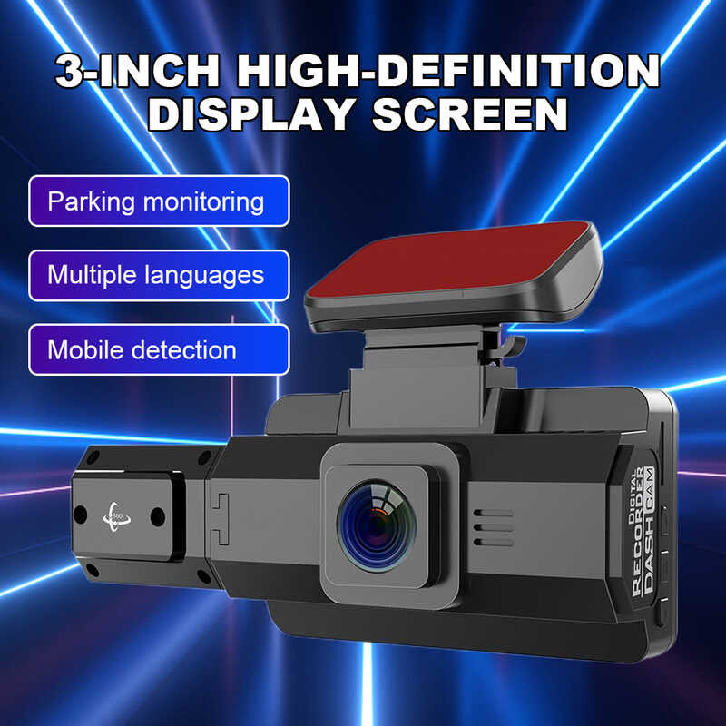 Dash Cam 170 Degree Wide Angle Automobile Data Recorder Na May G-Sensor ...