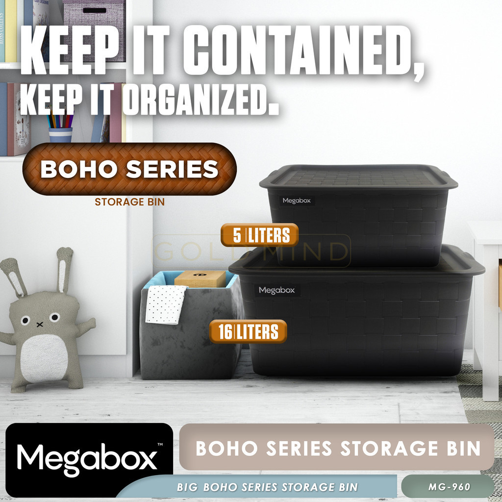 Megabox MG-961 RT BOHO Series Storage and Big | Shopee Philippines