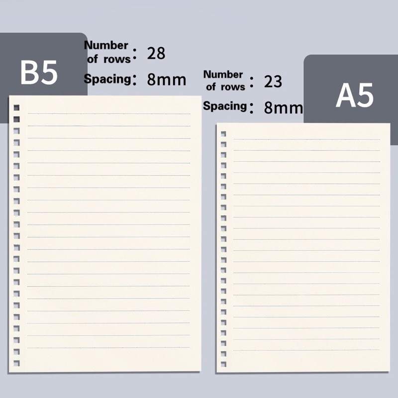 AKT A5&B5 60 Sheets Spring Notebook kraft coil book Kraft Paper ...