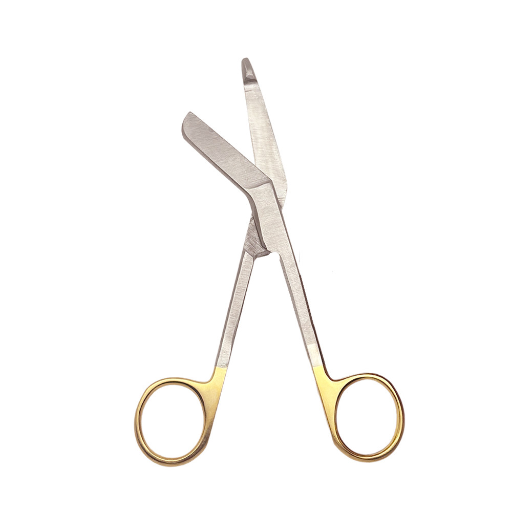 14CM Stainless Steel Gauze Bandage Scissors Dressing Dental Scissors Household Plaster Scissors ...